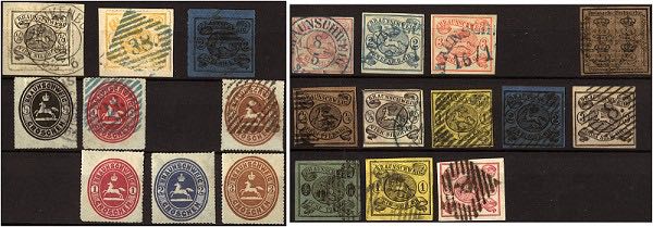 Old German States - German Empire - German Colonies - Danzig - Saar ...