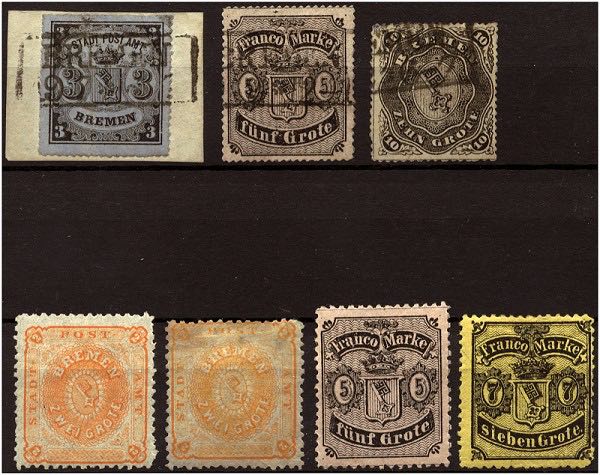 Old German States - German Empire - German Colonies - Danzig - Saar ...