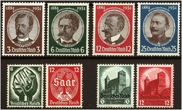 Old German States - German Empire - German Colonies - Danzig - Saar ...