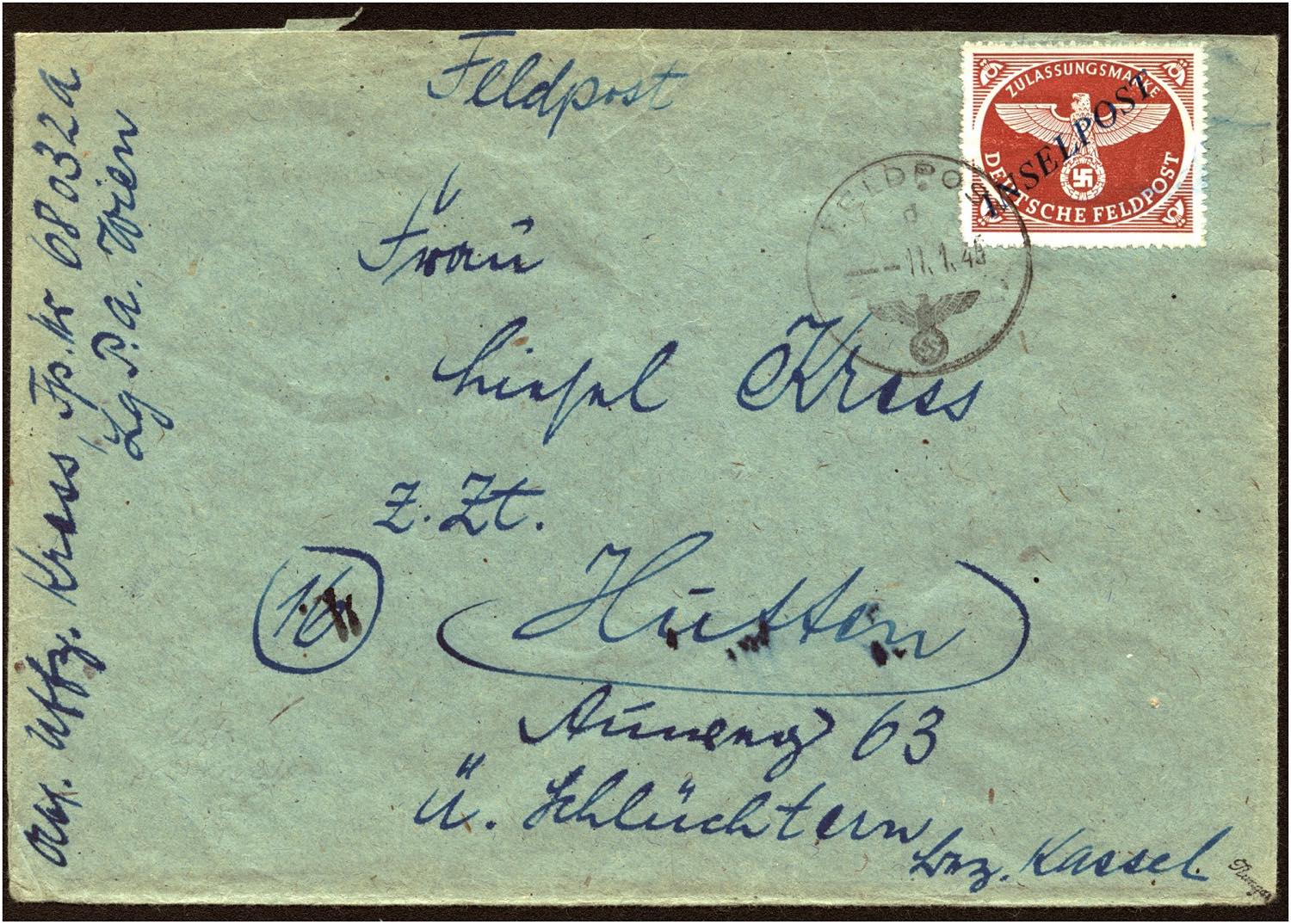 German field post and field post stamps - HD Rauch Numismatic Auctions