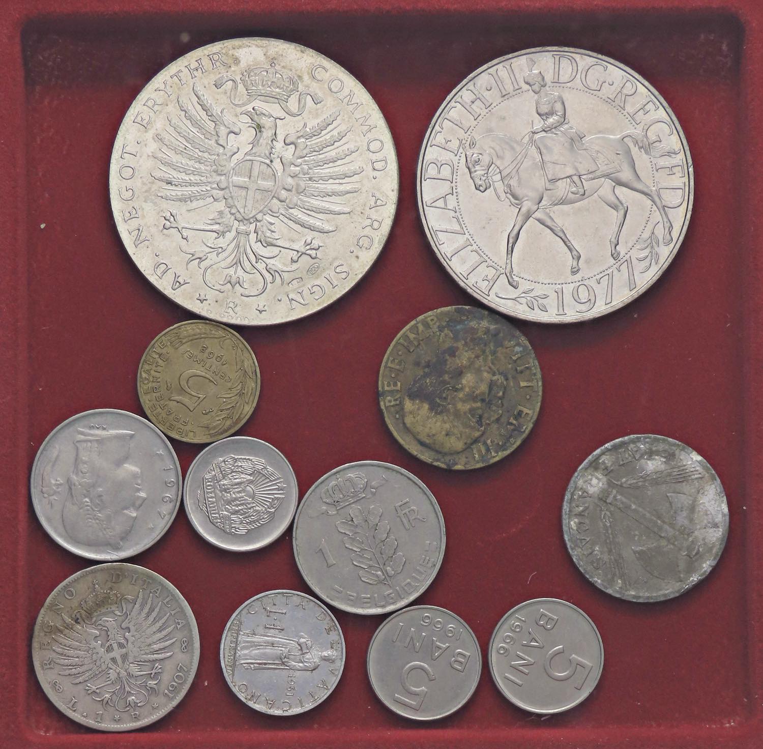 LOTTI - Estere VARIE - 11 monete e una medagli ... - Aste Numismatiche ...
