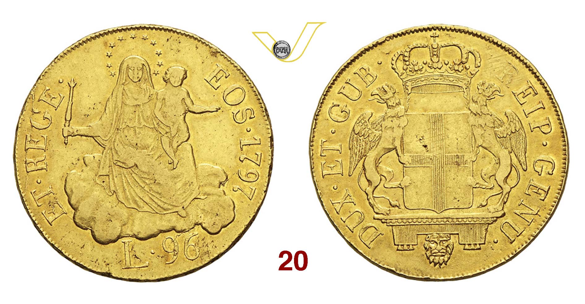 GENOVA DOGI BIENNALI III Fase 1637 1797 Aste Numismatiche