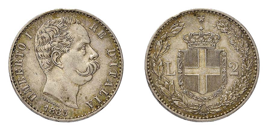 D/Testa nuda a d. R/Stemma coronato - - Thesaurus srl Numismatic Auctions